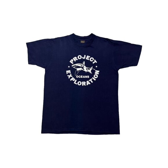 Anvil | Shirts | Vintage Ocean Exploration Shark Tshirt | Poshmark